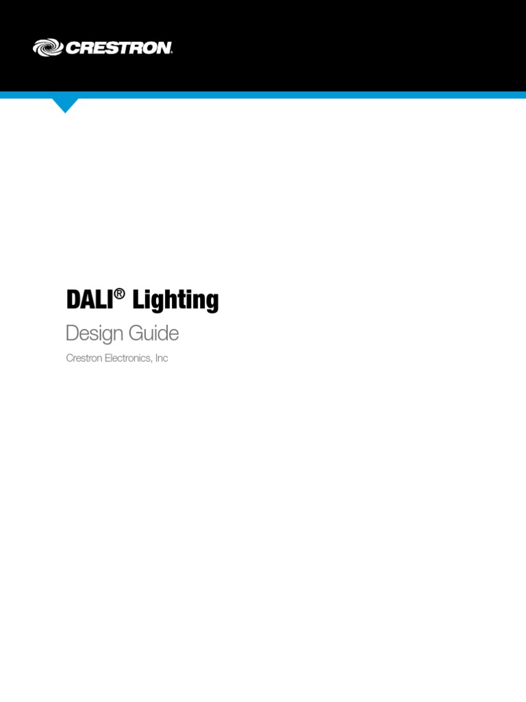 DG - Dali - Lighting - DeSIGN GUIDE | PDF | Lighting | Graphical User ...