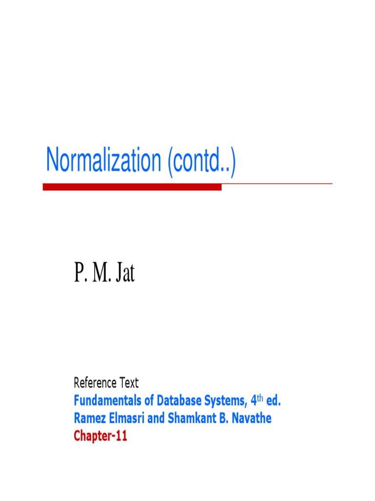 Normalization 2 | PDF | Data Management | Computer Data