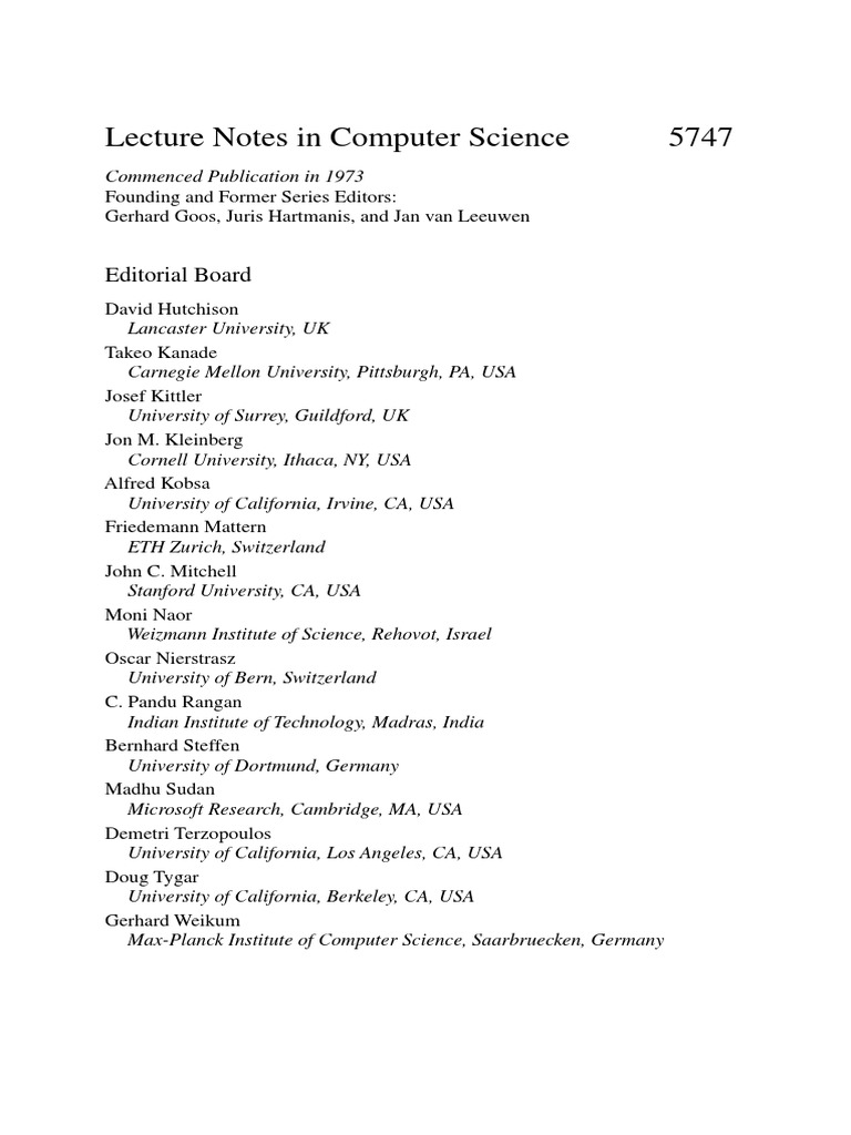 Cryptographic Hardware and Embedded Systems Ches 2009 11th ... Cryptographic Hardware and Embedded Systems Ches 2009 11th ...