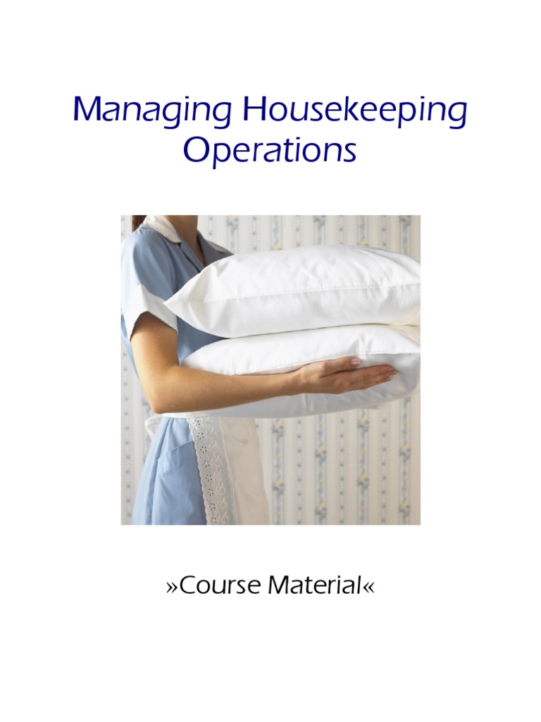 Managing Housekeeping Operations | PDF | Hotel | Employment