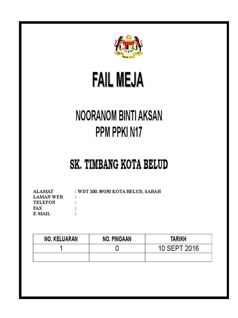 Fail Meja PPM Ppki | PDF