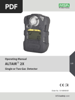 Unipack II Manual | PDF | Breathing | Valve