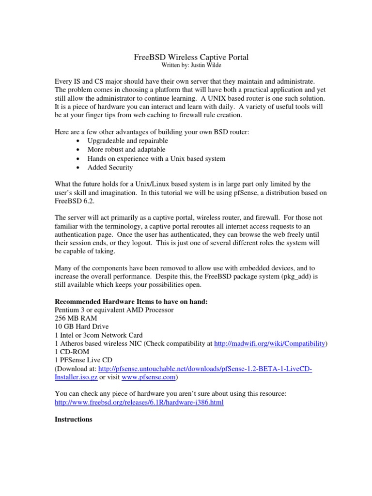 BSD Routers | PDF | Computer Networking | World Wide Web