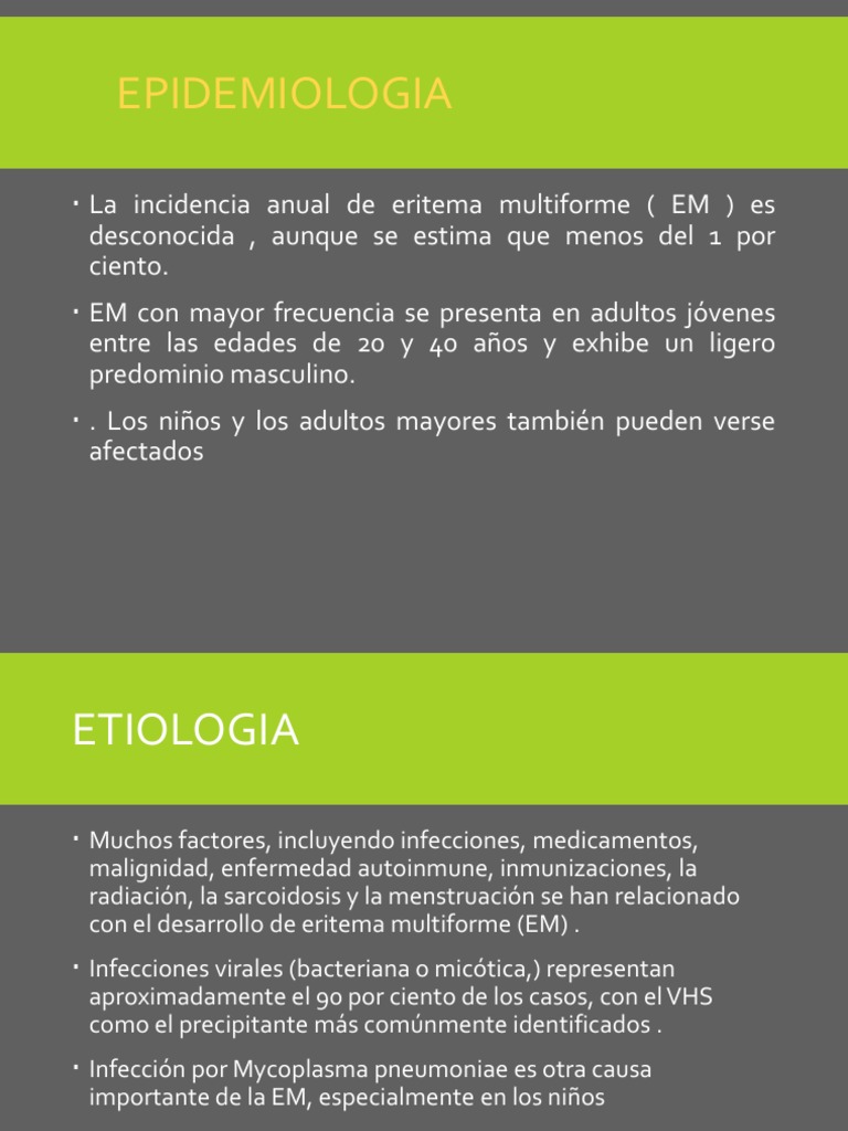 eritema multiforme 2 | Interferón | Virus