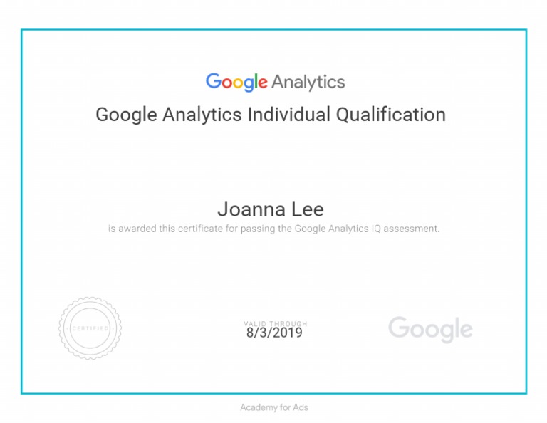 Google Analytics Certification | PDF