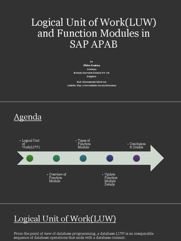 Sap Luw | PDF | Databases | Areas Of Computer Science