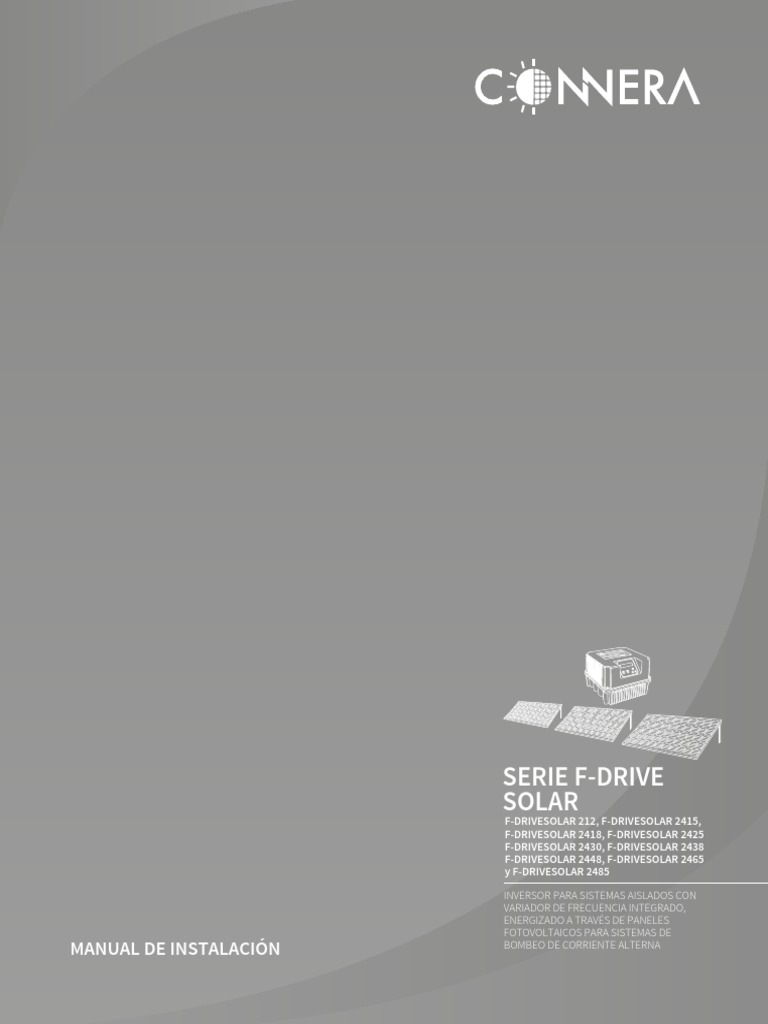 Serie F Drive Solar Mi | PDF | Tanques | Fotovoltaica