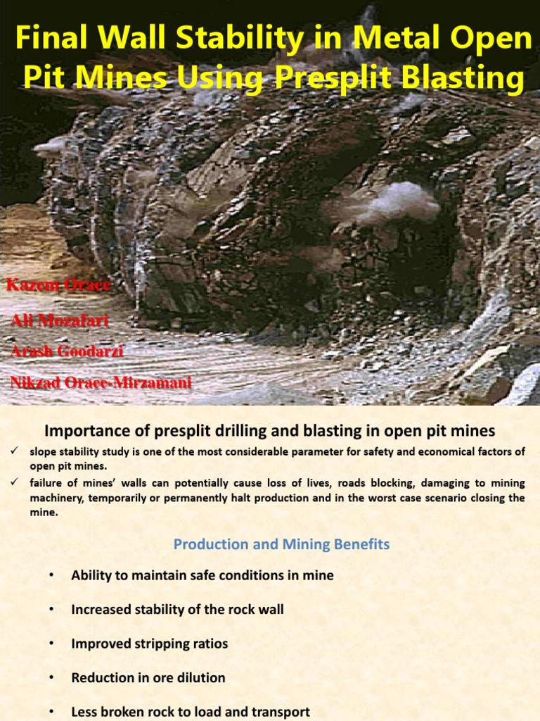 Pre Split | PDF | Coal Mining | Mining