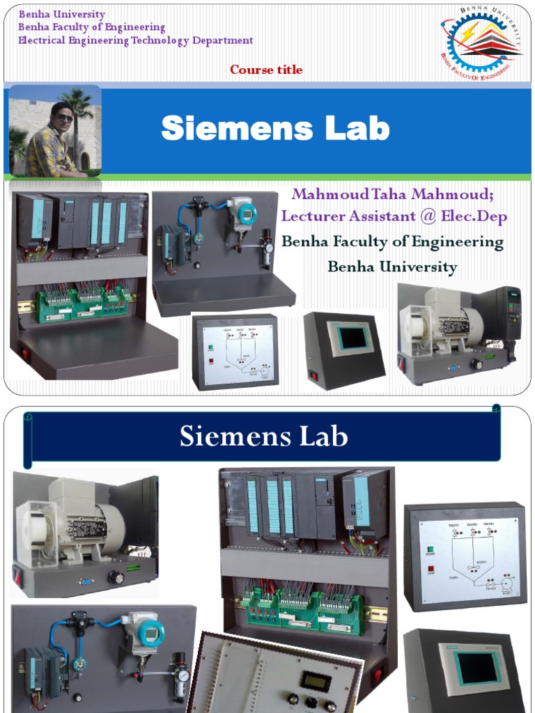 Siemens Lab Components | PDF | Electrical Connector | Instrumentation