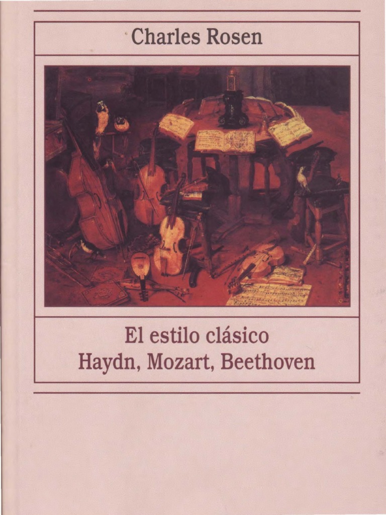 Charles Rosen El Estilo Clasico Haydn Mozart Beethoven | PDF | Acorde ...