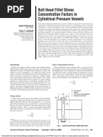Allowable Nozzle Loads Pressure Vessel | PDF | Bending | Stress (Mechanics)