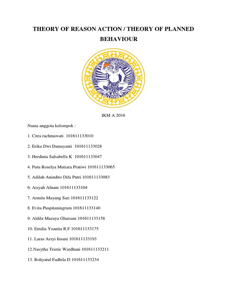 Theory of Reason Action | PDF