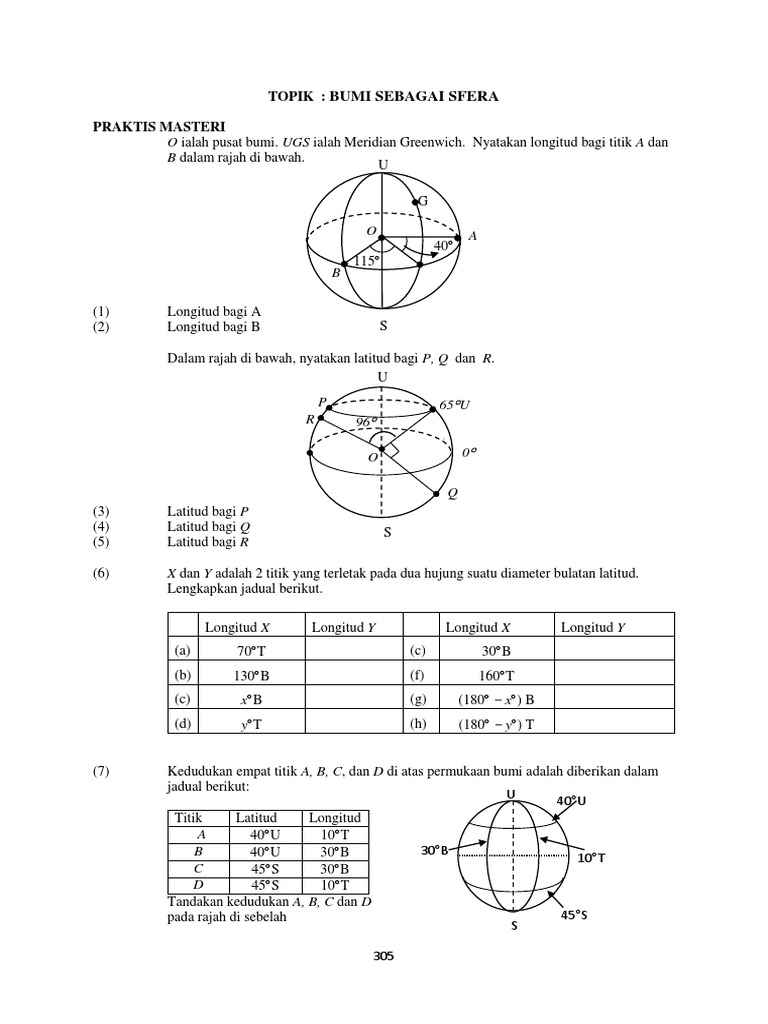 Bumi Sebagai Sfera | PDF