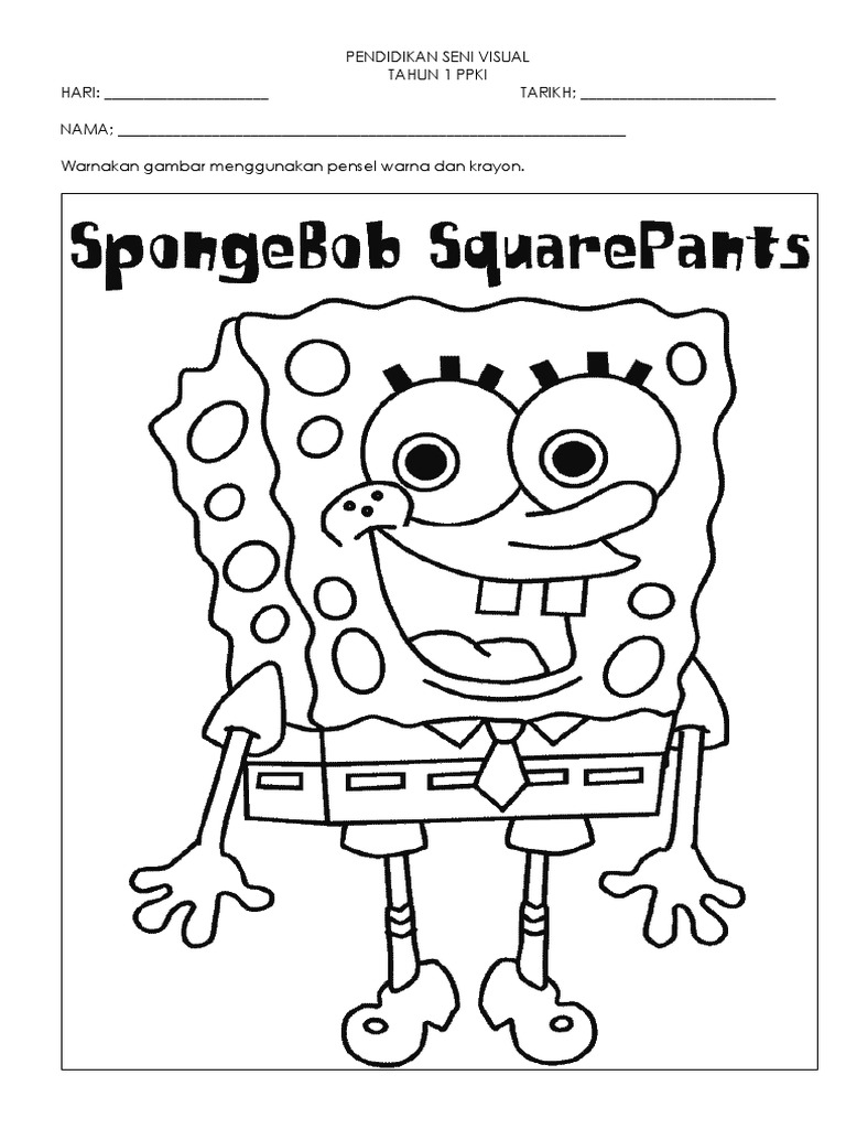 Pendidikan Seni Visual Colouring Picture | PDF | Seni