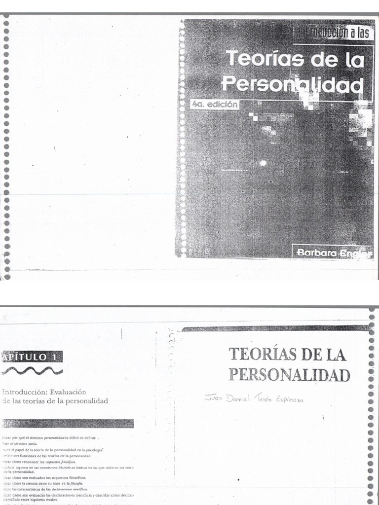 Teorias de La Personalidad Barbara Engle PDF | PDF