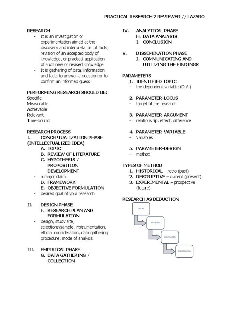 Prelims Practical Research Grade 12 | PDF | Sampling (Statistics ...