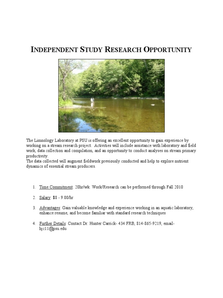 Undergraduate Research Opportunity | PDF | Science & Mathematics