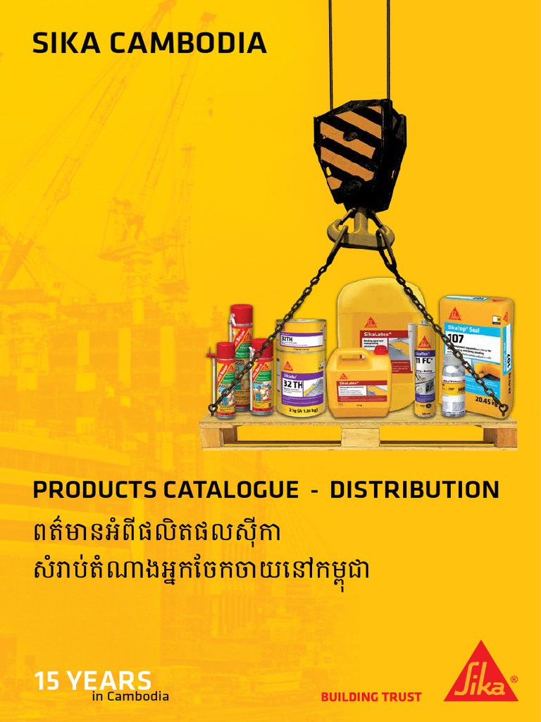 Sika Cambodia Catalogue Distributor | PDF