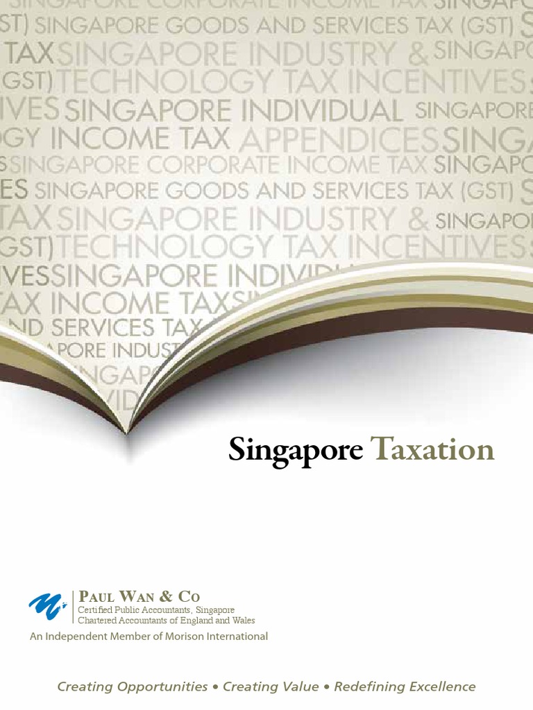 Singapore Tax Guide | PDF | Per Diem | Value Added Tax