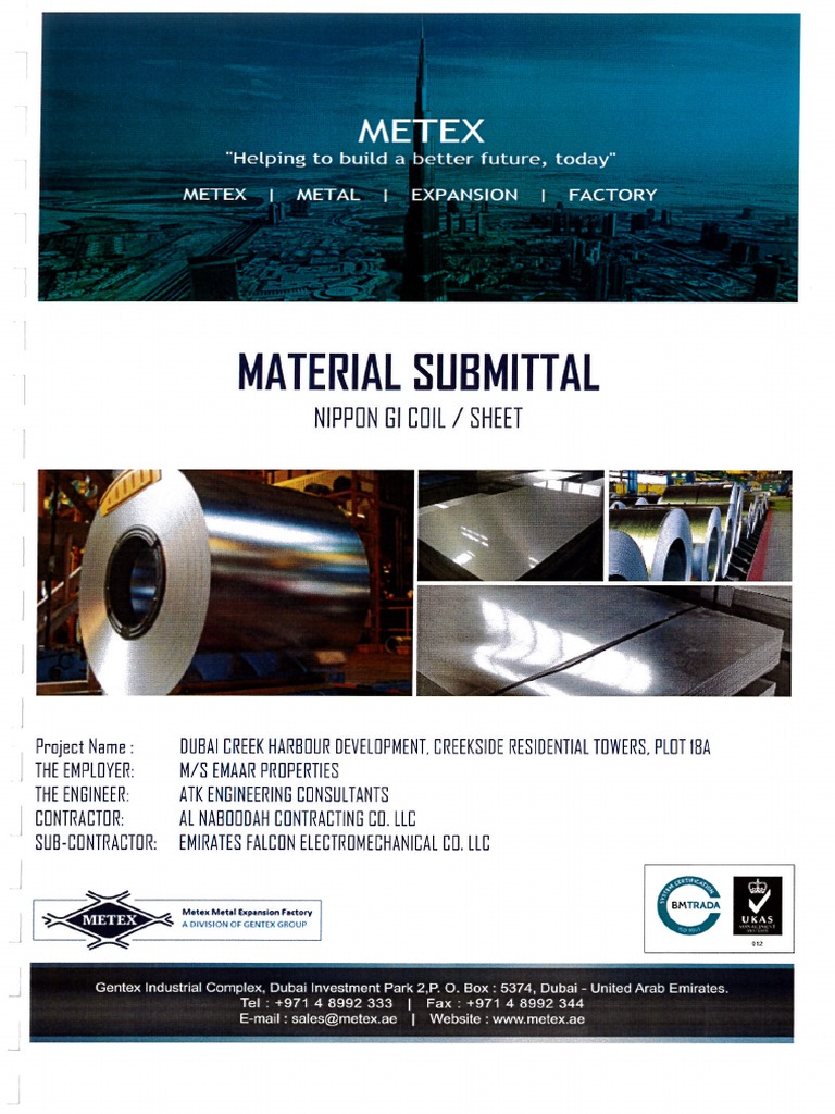 EFECO - Revised Nippon Submittal | PDF