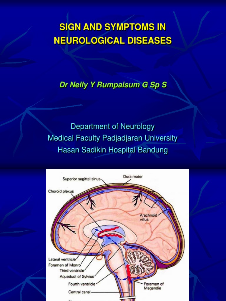 Focal Neurological Signs and Symptoms | PDF | Brainstem | Cerebellum