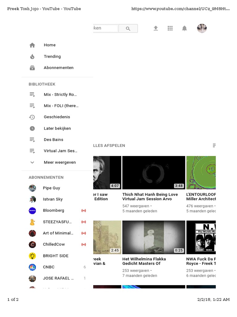 YouTube Music Playlist Overview | PDF