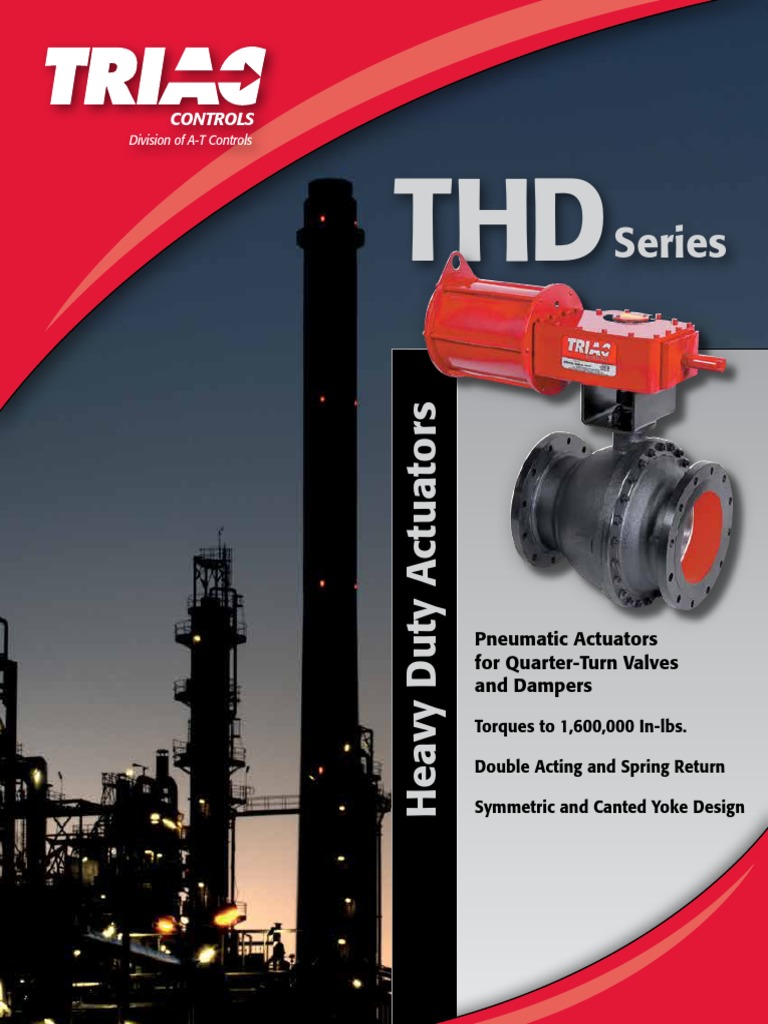 THD-20140903 Control Valve | PDF | Valve | Actuator