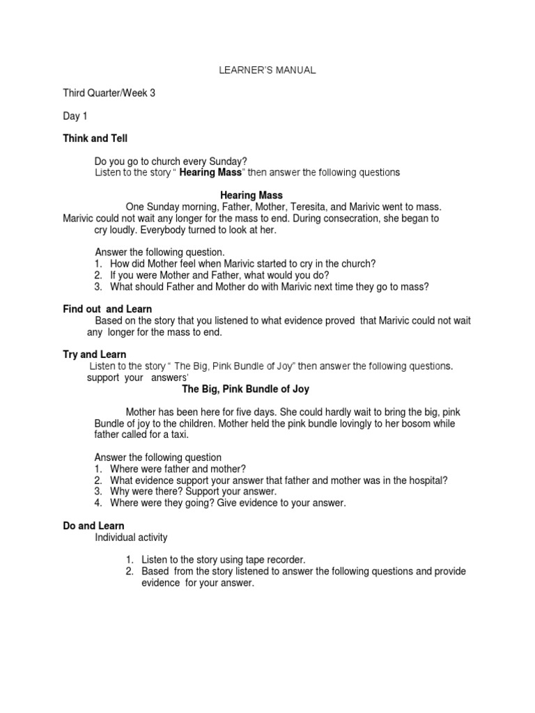 3-4. LM in Eng 5 Q3 Week 3-4 | PDF | Insects | Exhaust Gas