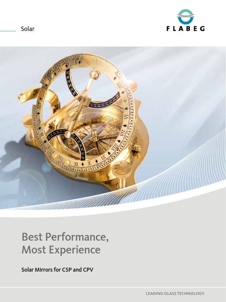 Flabeg Solar en | PDF | Mirror | Solar Energy