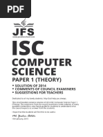 ISC 2017 Computer Science Theory Paper 1 - Solved Paper PDF | PDF | Boolean Algebra | Teaching ...