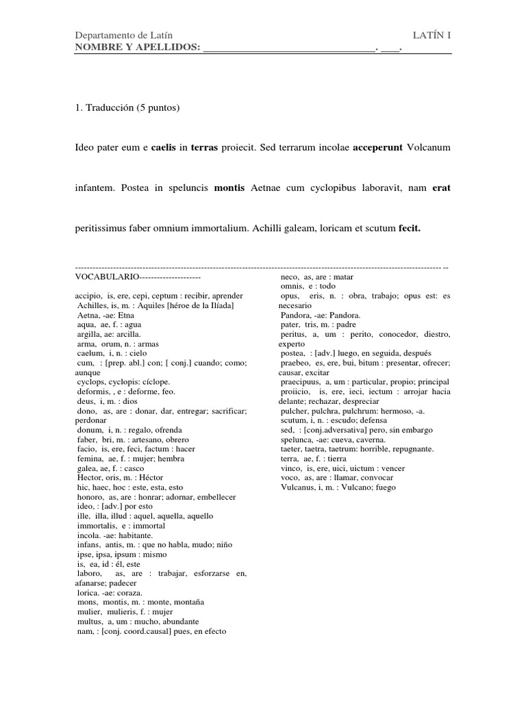 Vulcanus Taeter Et Deformis Erat | PDF | Science | Biología