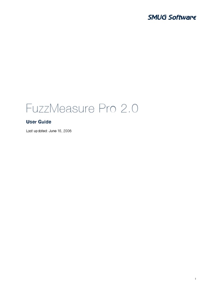 FMPro 2 User Guide | PDF | Microphone | Signal To Noise Ratio