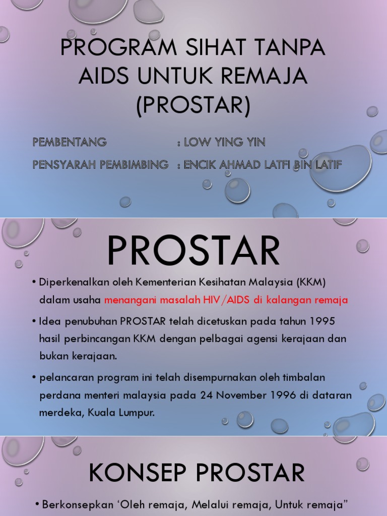 Program Sihat Tanpa Aids Untuk Remaja (Prostar | PDF