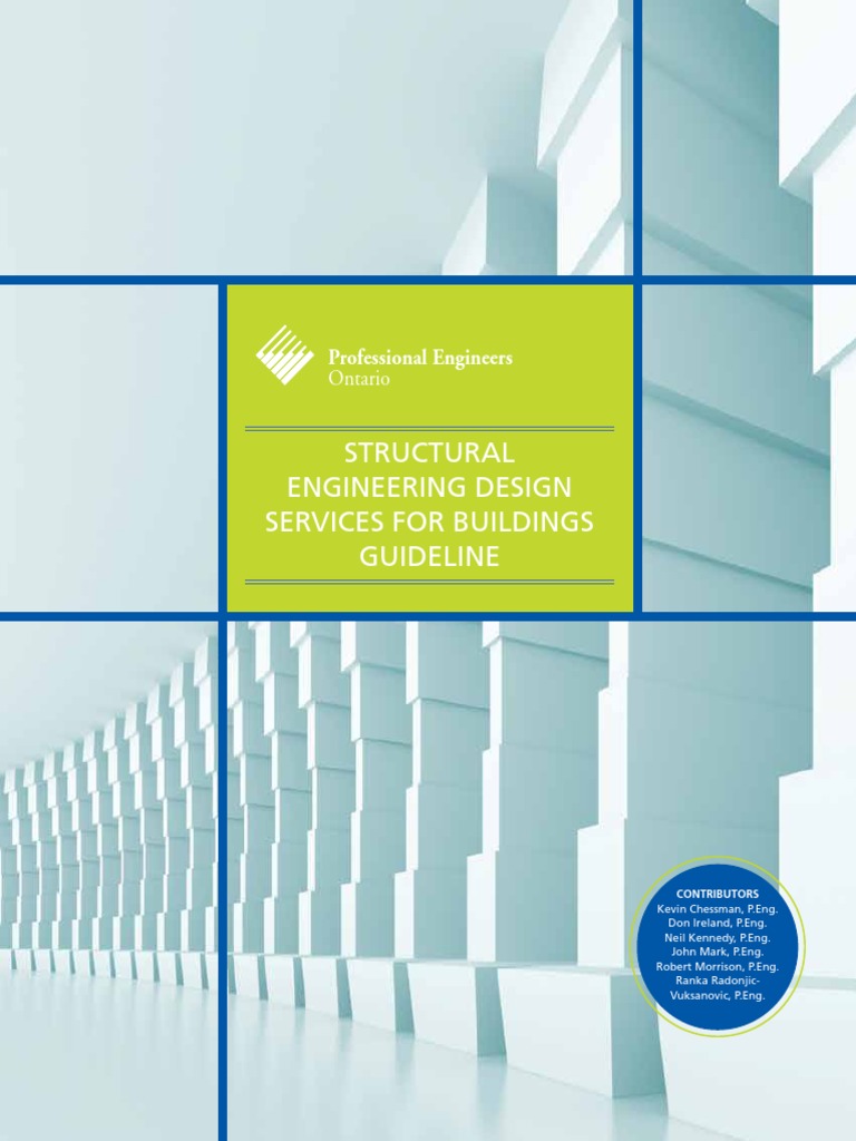 Structural Eng Design Services For Buildings Guideline | PDF ...