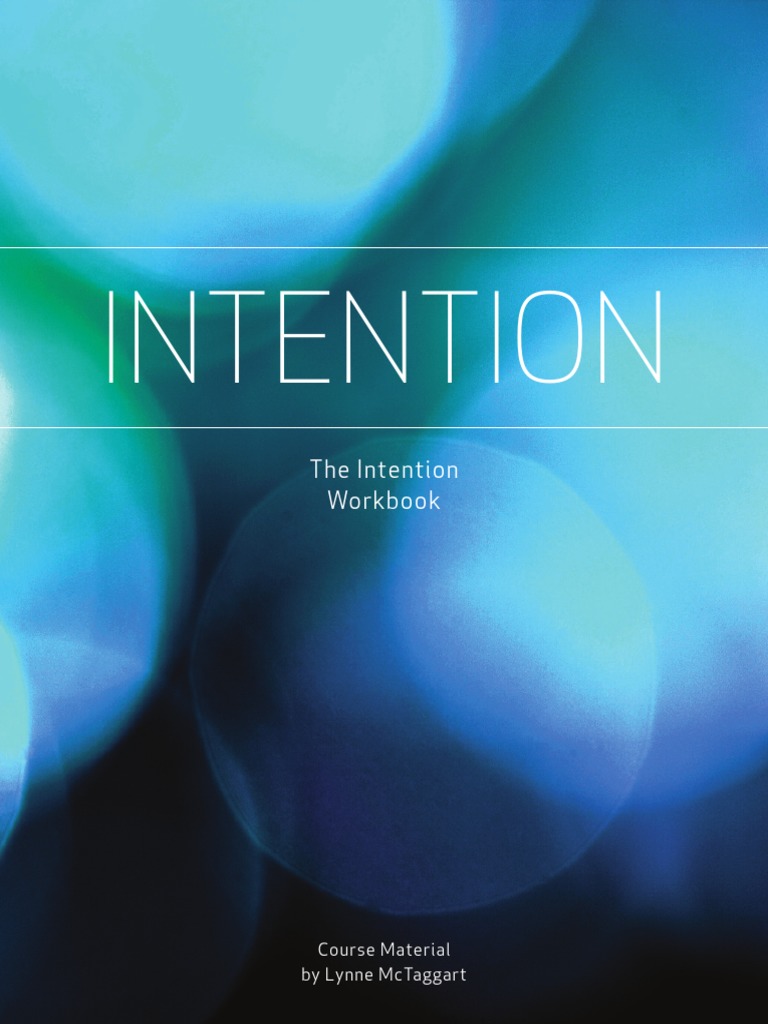 Intention Work Book | PDF | Space Weather | Placebo