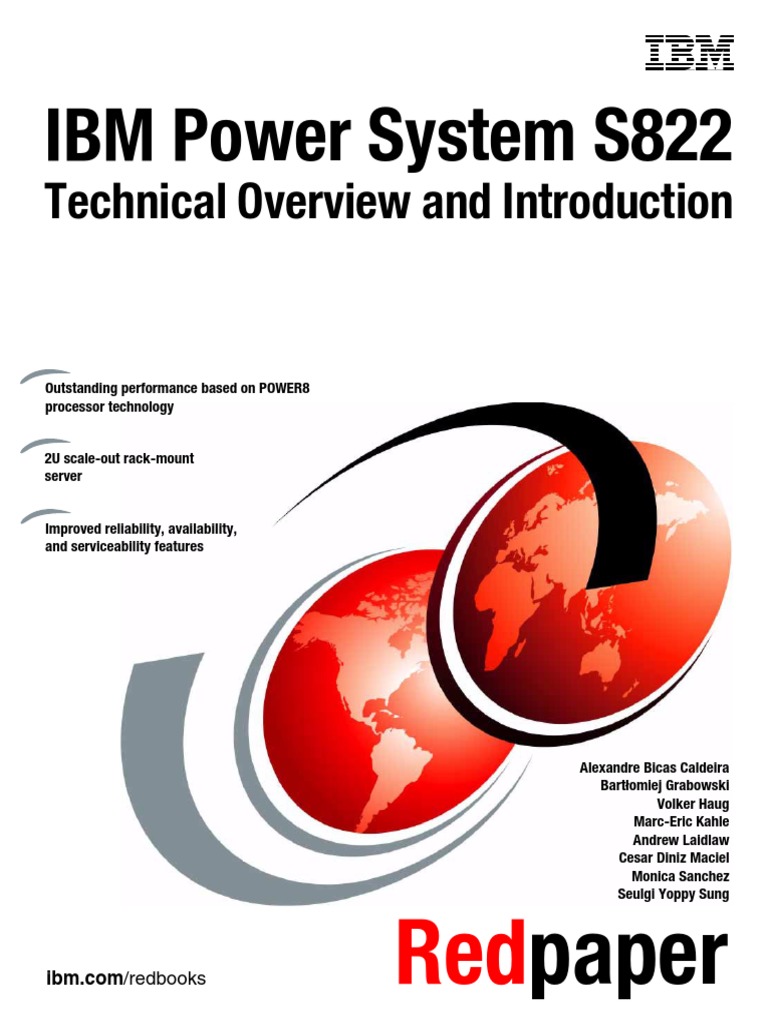 IBM Power System S822 - Technical Overview and Introduction | PDF ...