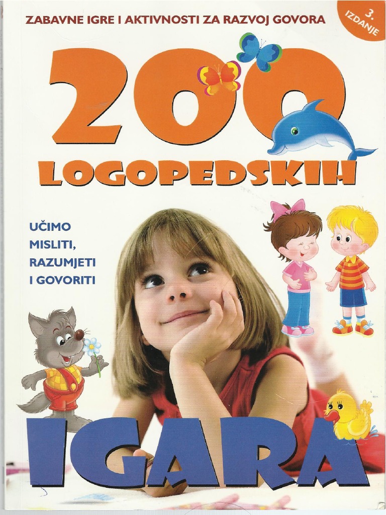 200 Logopedskih Igara - Zabavne Igre I Aktivnosti Za Razvoj PDF | PDF