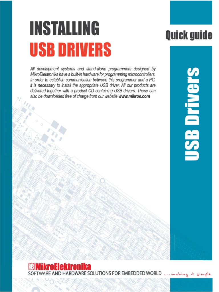 Installing Usb Drivers v101 PDF | Download Free PDF | Installation ...