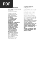 Letra El Grito | PDF