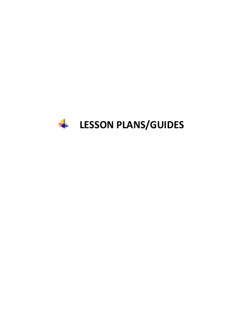 Lesson Plan1 | PDF