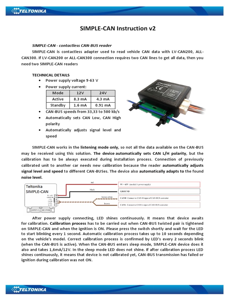SIMPLE CAN Contactless CAN BUS Reader Rev2 | PDF | Power Supply ...