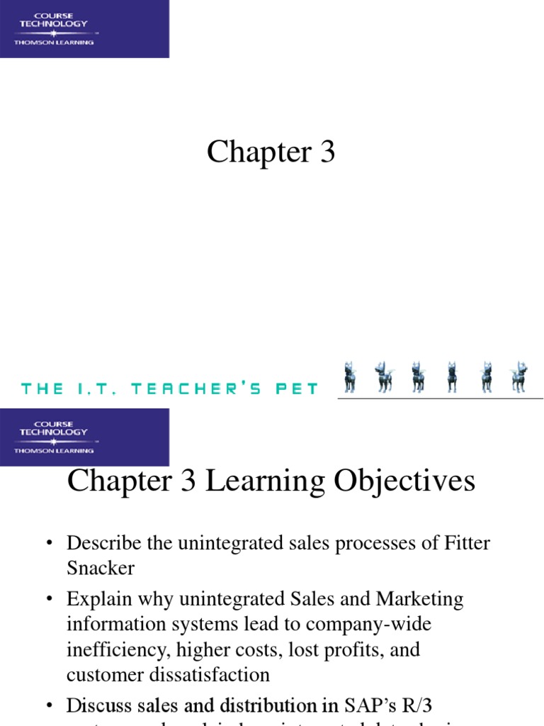 CH 3 Powerpoint | PDF | Sales | Customer Relationship Management