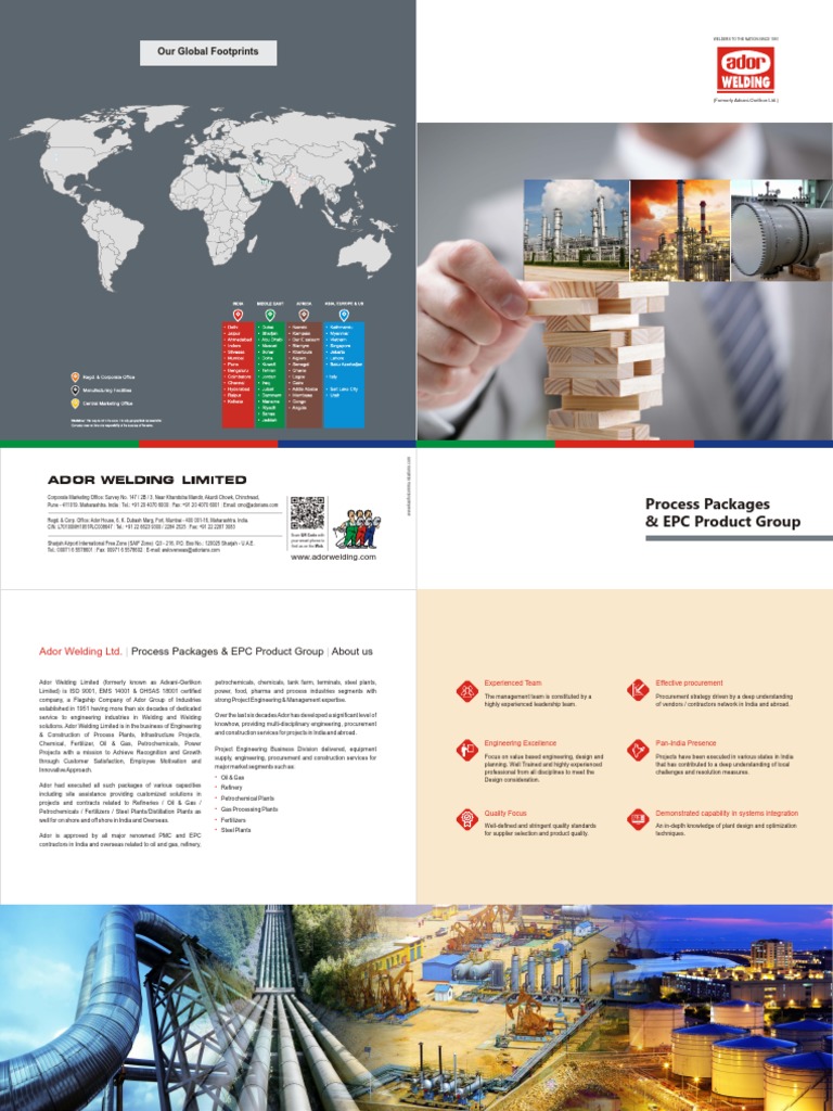 EPC - EPC Contract - EPC Companies - EPC Engineering - Ador Welding LTD ...
