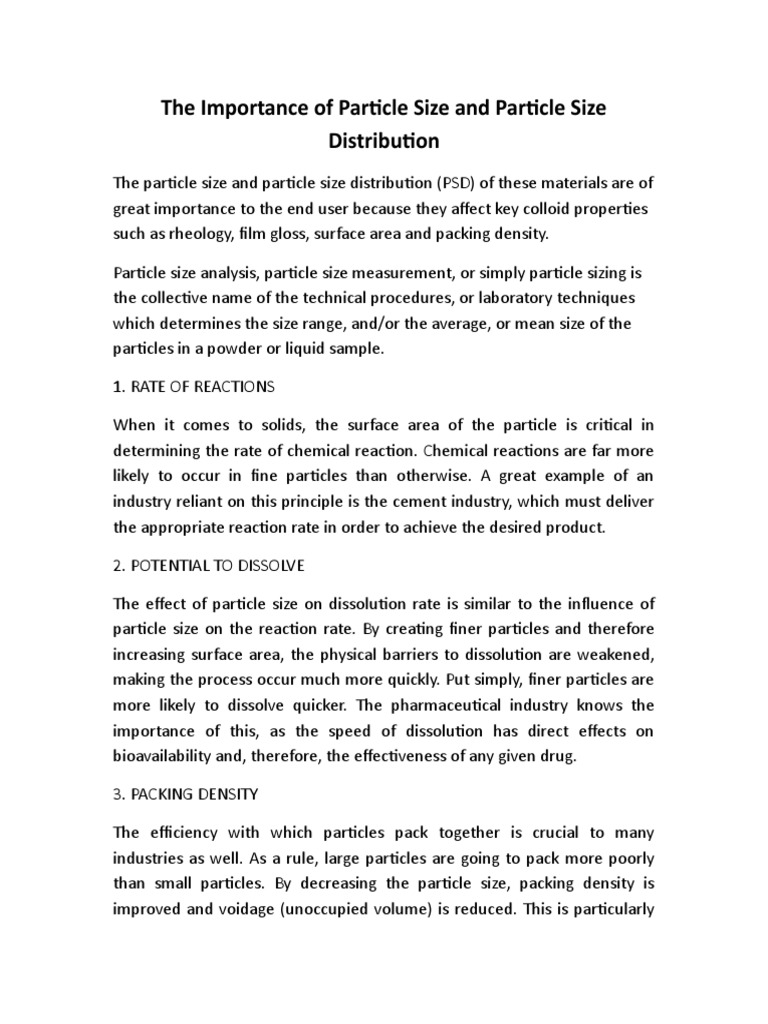 Powder Fineness | PDF | Particle Size Distribution | Applied And Interdisciplinary Physics