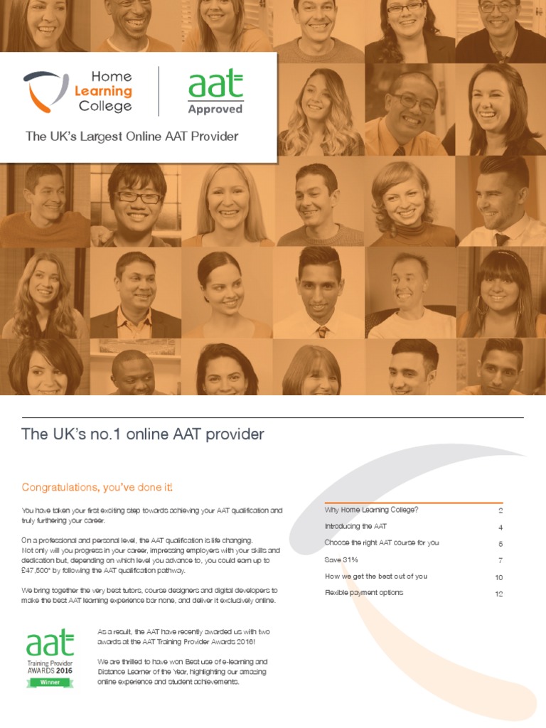 The UK's Largest Online AAT Provider | PDF | Educational Technology ...