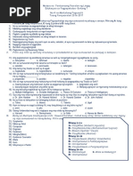 3rd Quarter Exam in Esp-7 | PDF