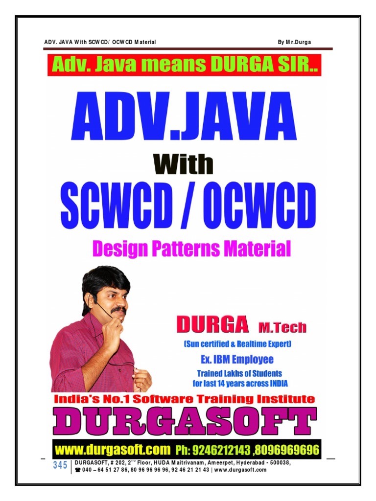 Advanced Java Design Patterns: An In-Depth Guide to Common Enterprise ...