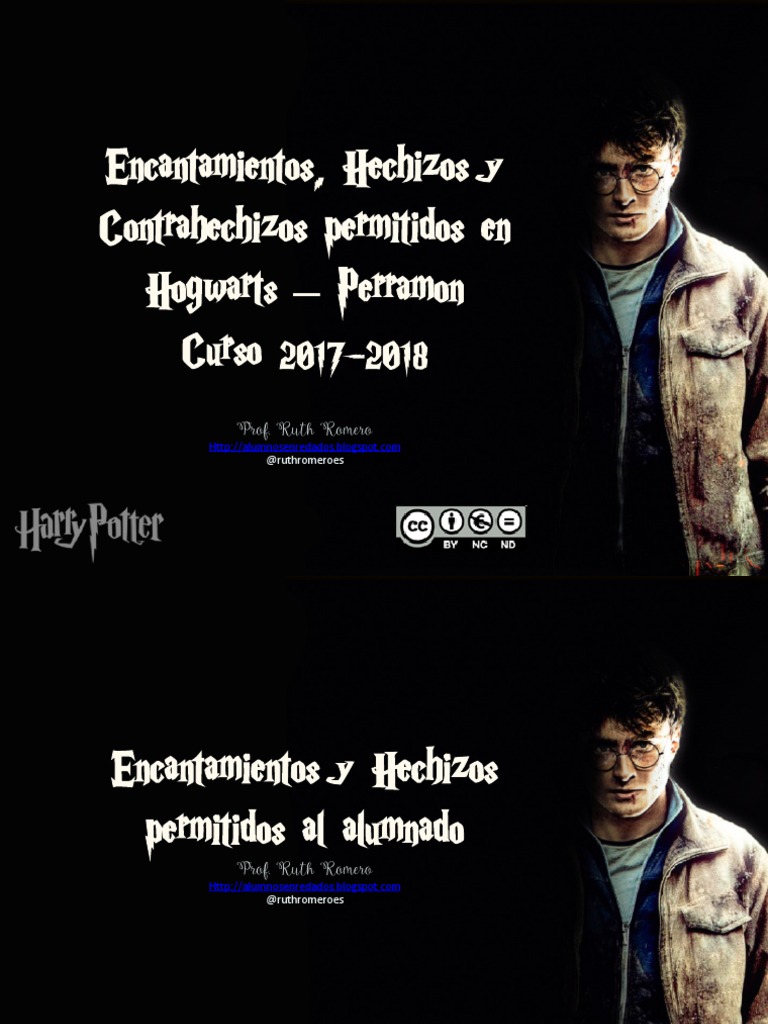 Proyecto Hogwarts Hechizos Y Encantamientos Harry Potter Ocio