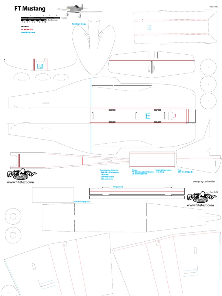 FT Mustang Plans | PDF