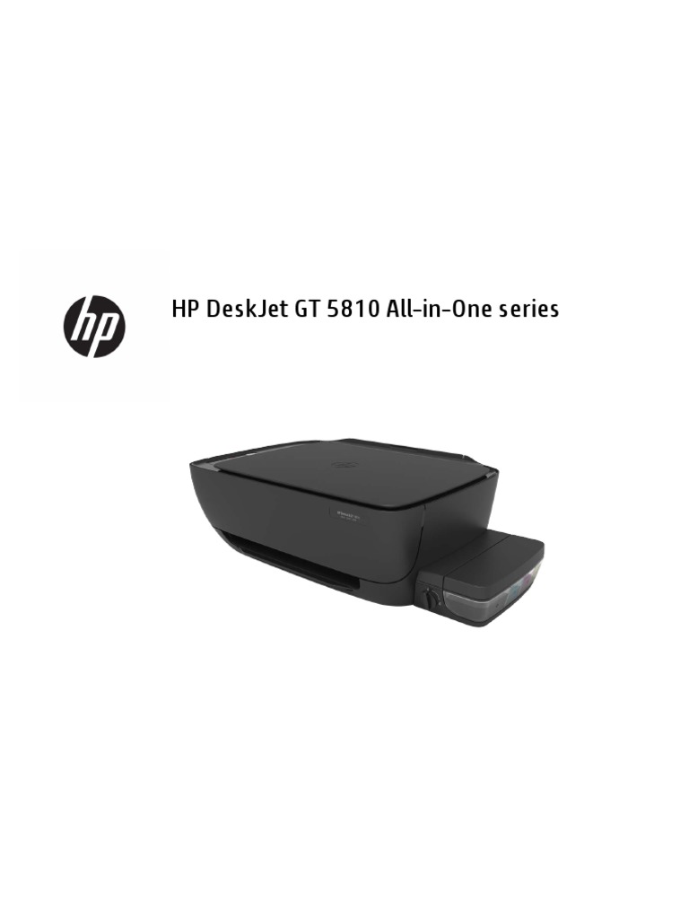 HP DeskJet GT 5810 All-In-One Series | PDF | Komputer